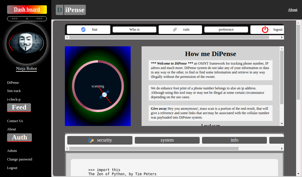 Dipense · Pypi